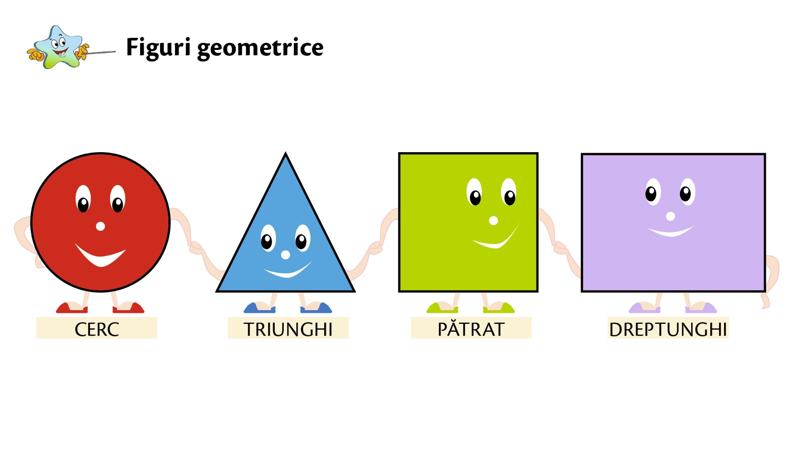 Figuri geometrice plane - KIDIBOT - Bătăliile cunoașterii